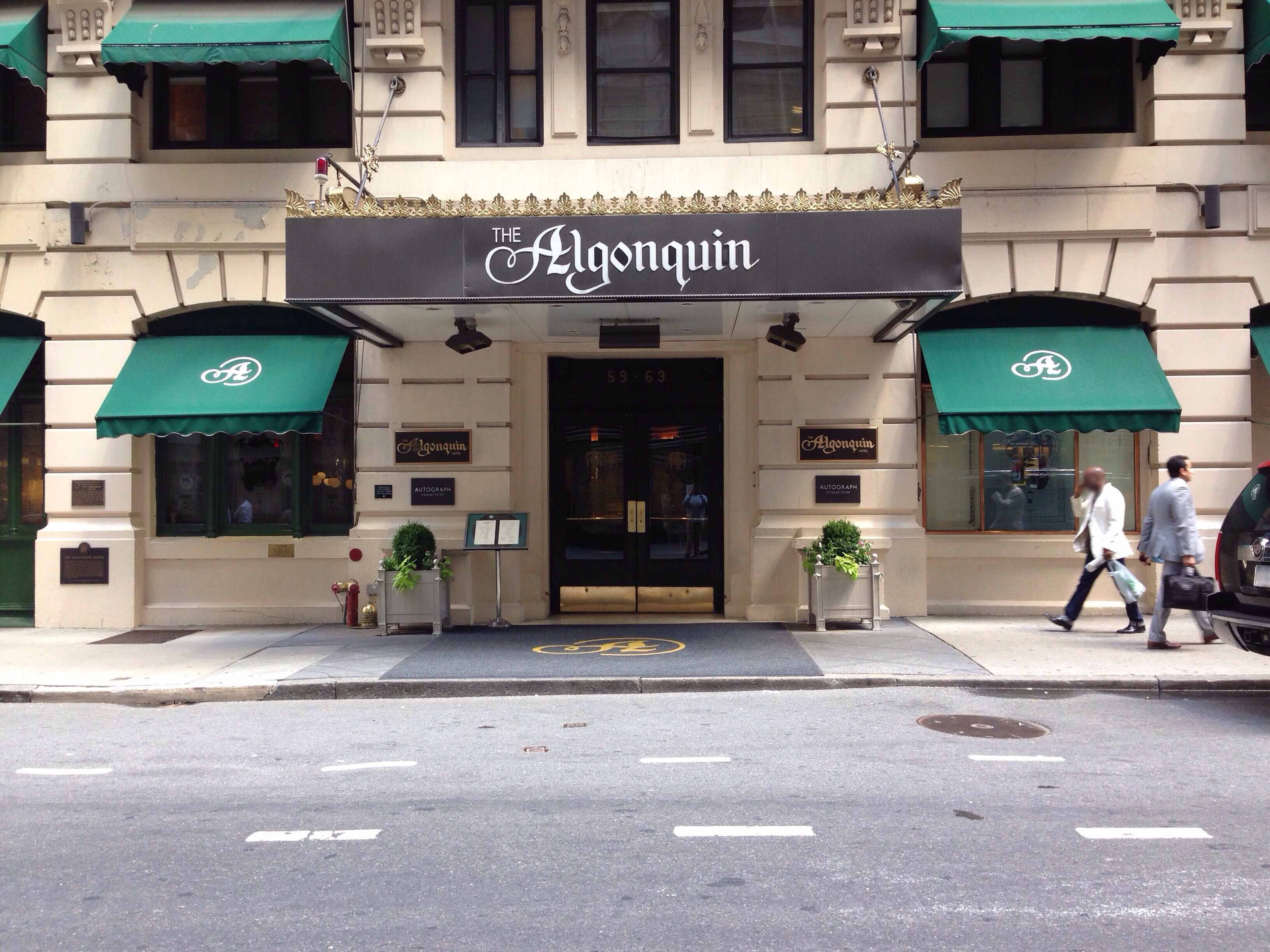 10036 Round Table Room - The Algonquin Hotel Midtown Manhattan New York ...
