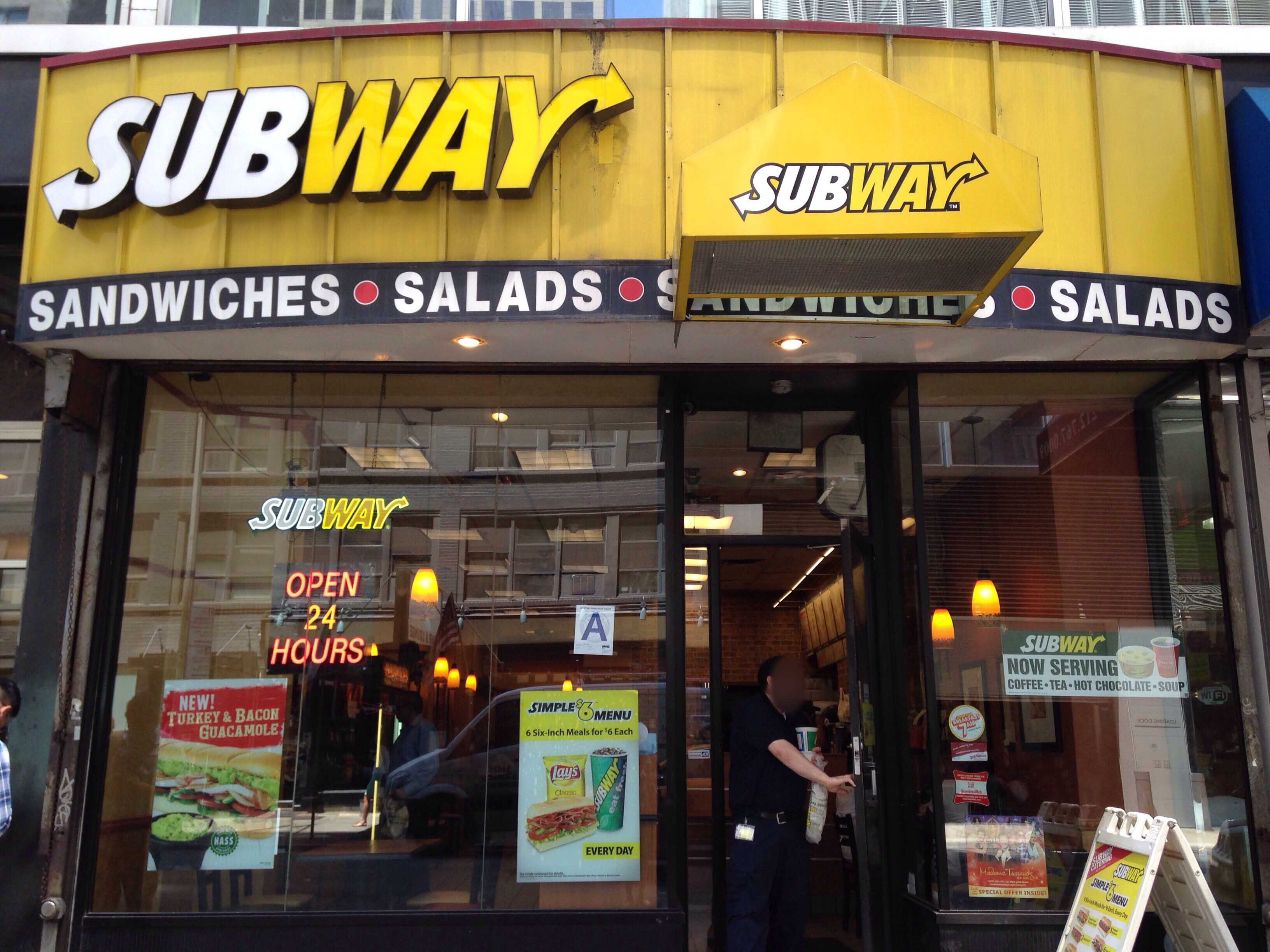 10019 Subway Midtown Manhattan New York City