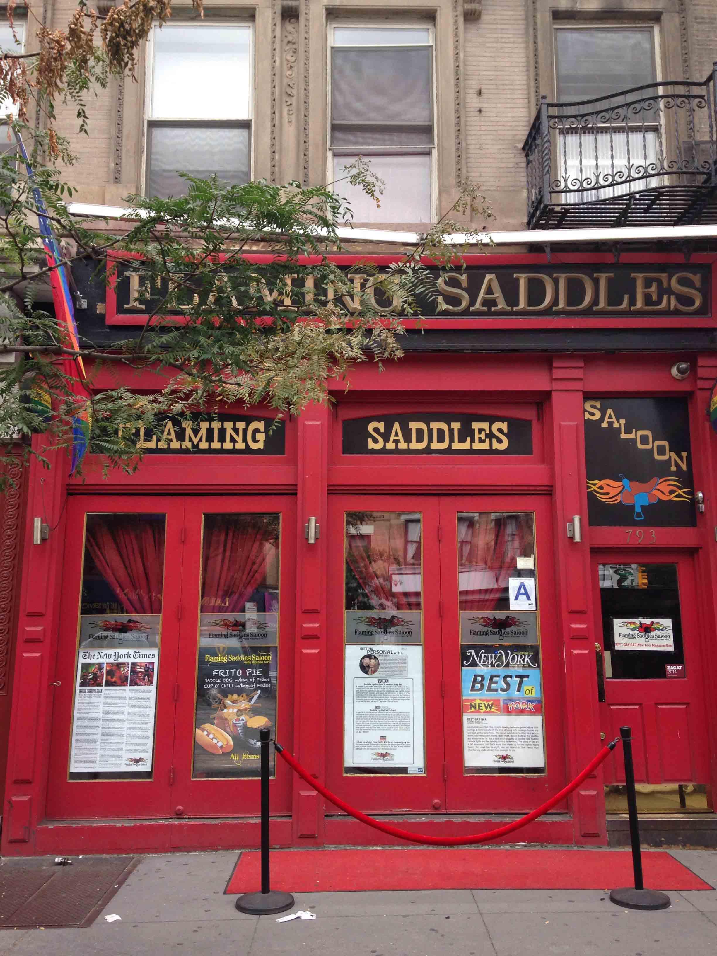 10019 Flaming Saddles Saloon Hell's Kitchen Manhattan New York City